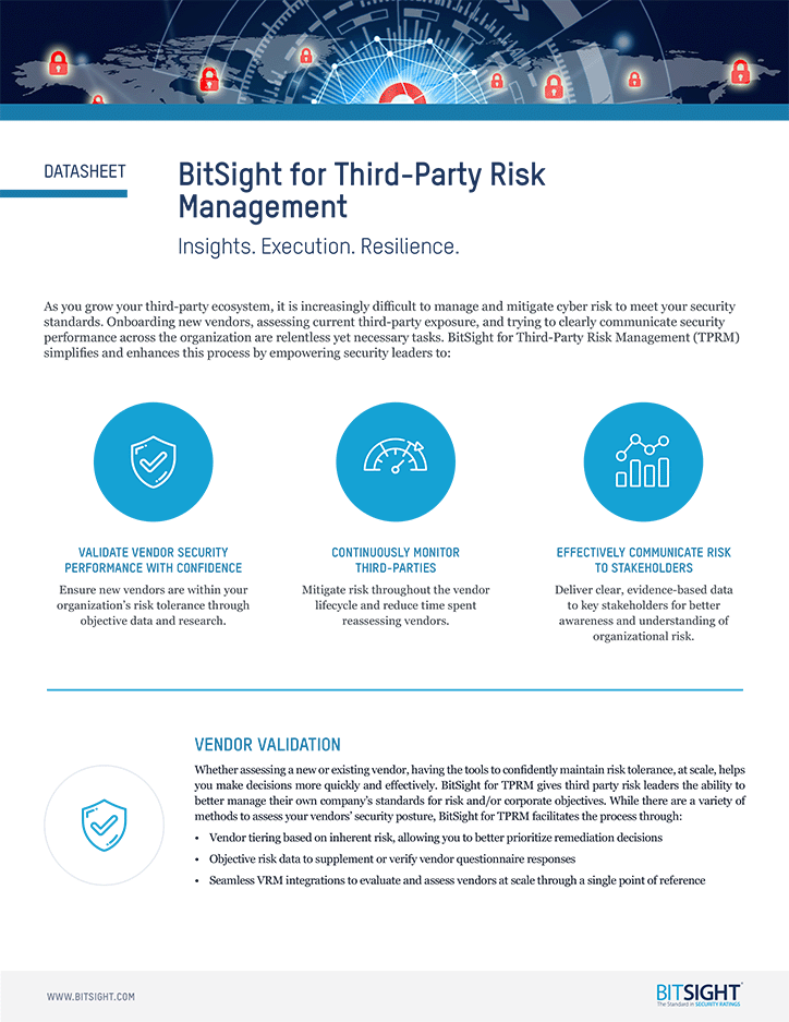 BitSight for Third-Party Risk Management | Bitsight
